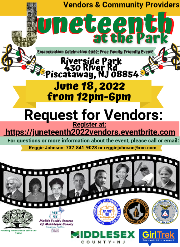 Juneteenth Vendor Information – NAACP-MEAB